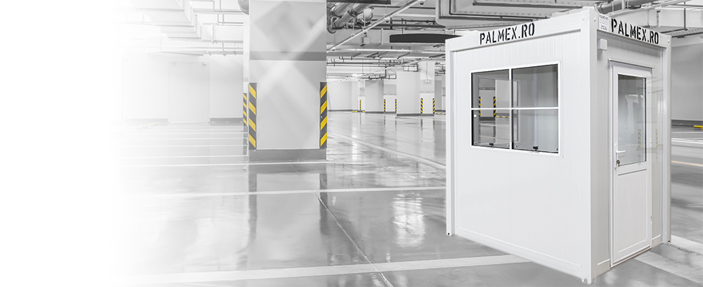 VTS Guard Booths - Designed from Metal Structure - Palmex